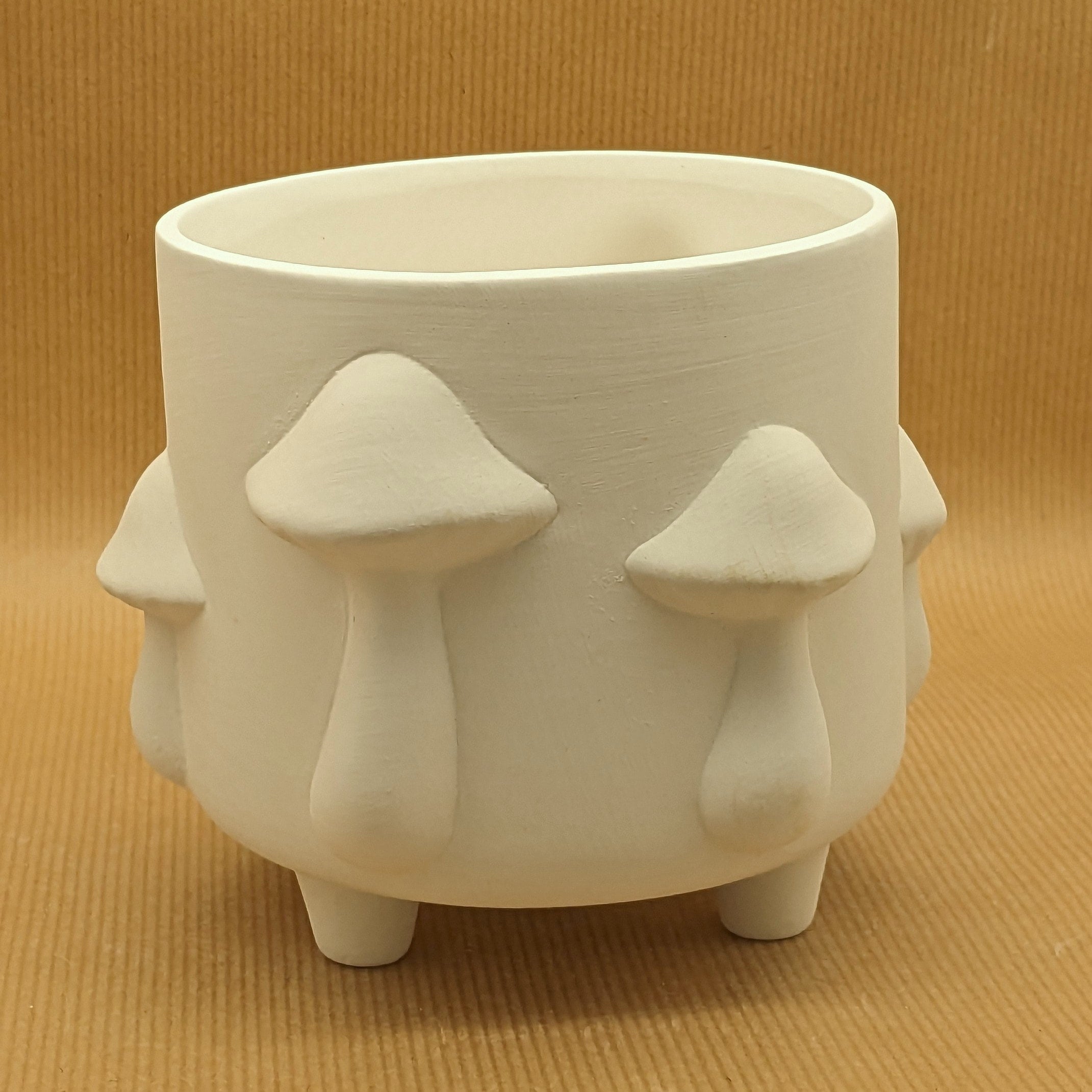 Mushroom planter | Blue Owl Pottery Painting Studio
