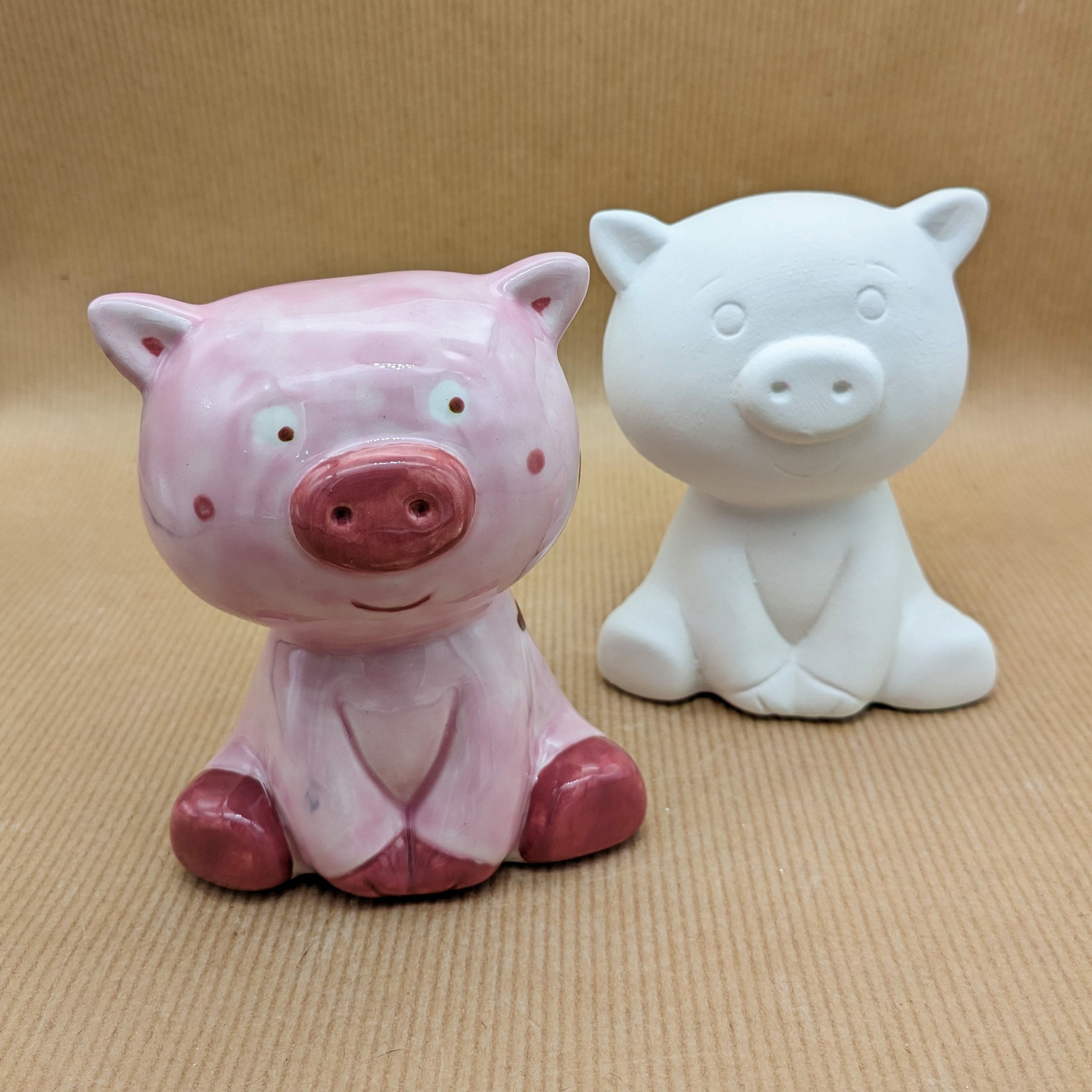 Cute Pig | Blue Owl Pottery Painting Studio