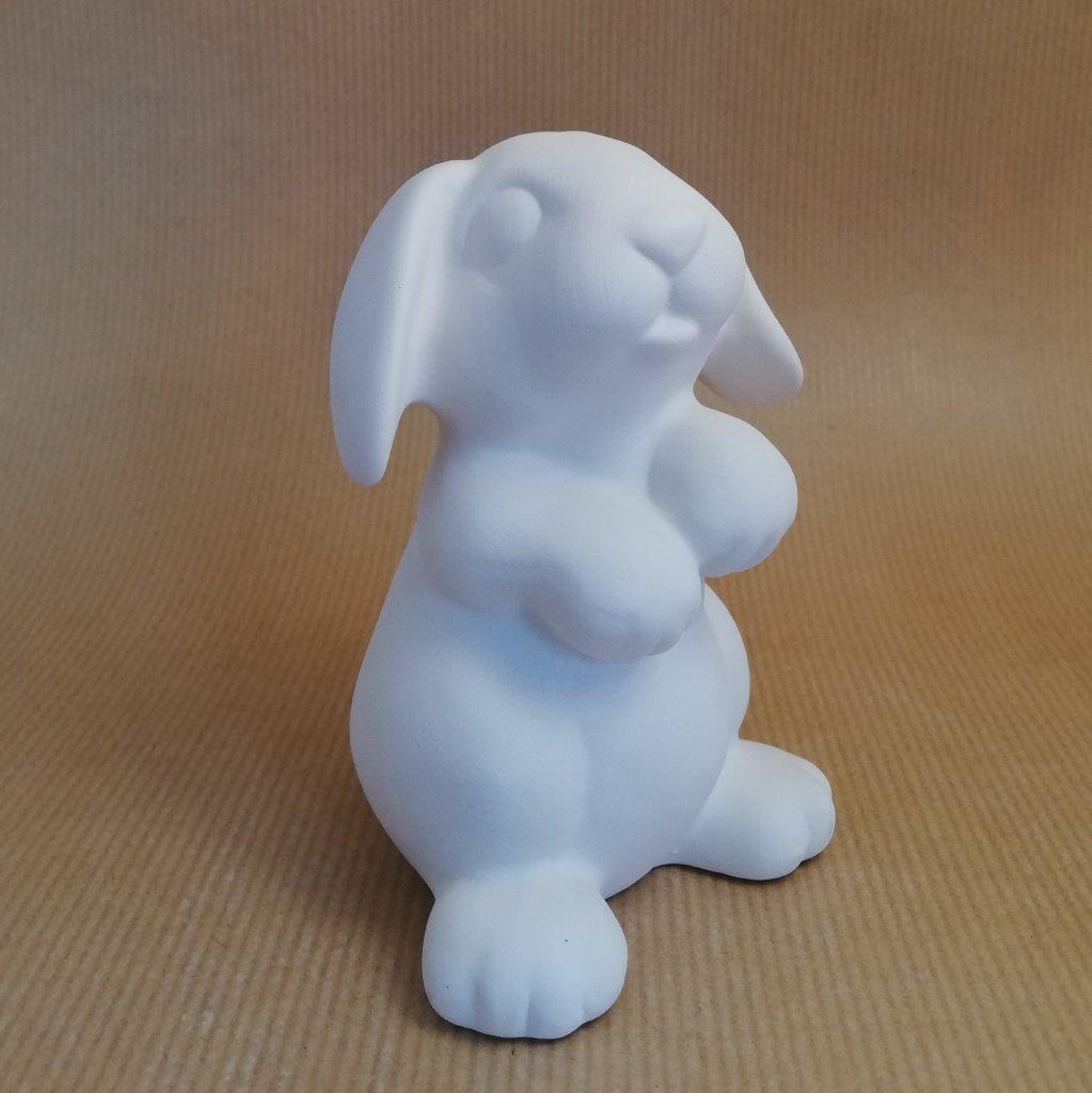 Rabbit (upright) | Blue Owl Pottery Painting Studio